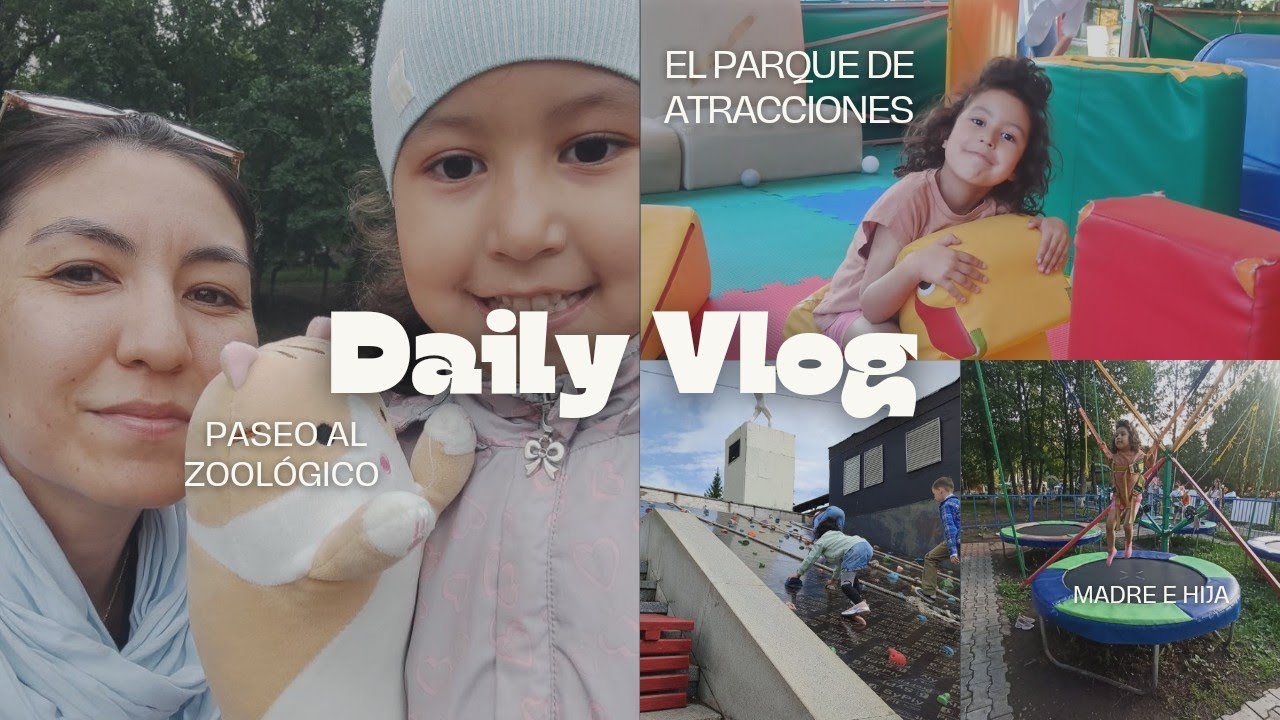 #recap Visita al zoológico y de paseo al parque de atracciones 🎢🎡 - YouTube