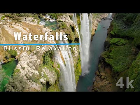 Waterfalls of The World - 4k Background Video - 10 Hours Of Scenic ...