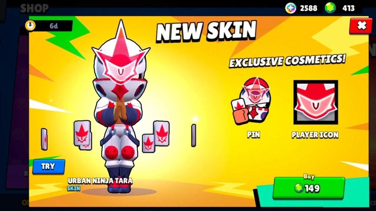 NEW URBAN NINJA TARA!!!| YOU MUST WATCH THIS FIRST | Brawl Stars - YouTube