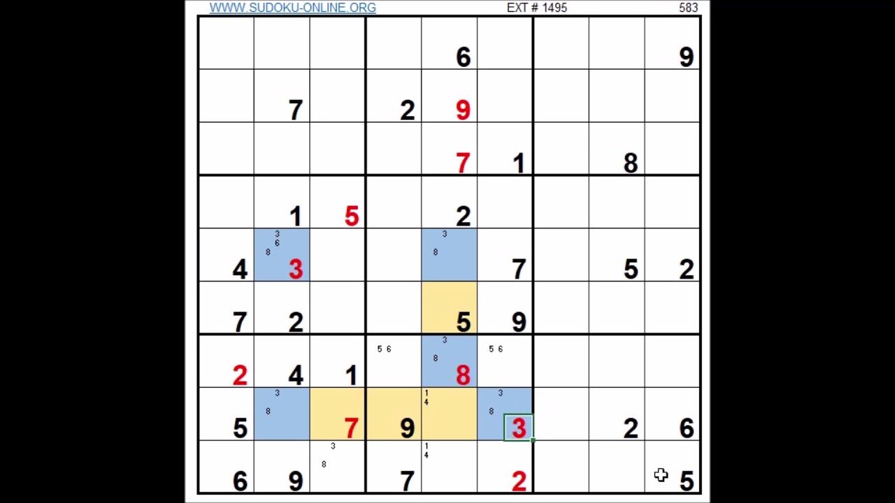 Sudoku extremo desde cero 34 - YouTube