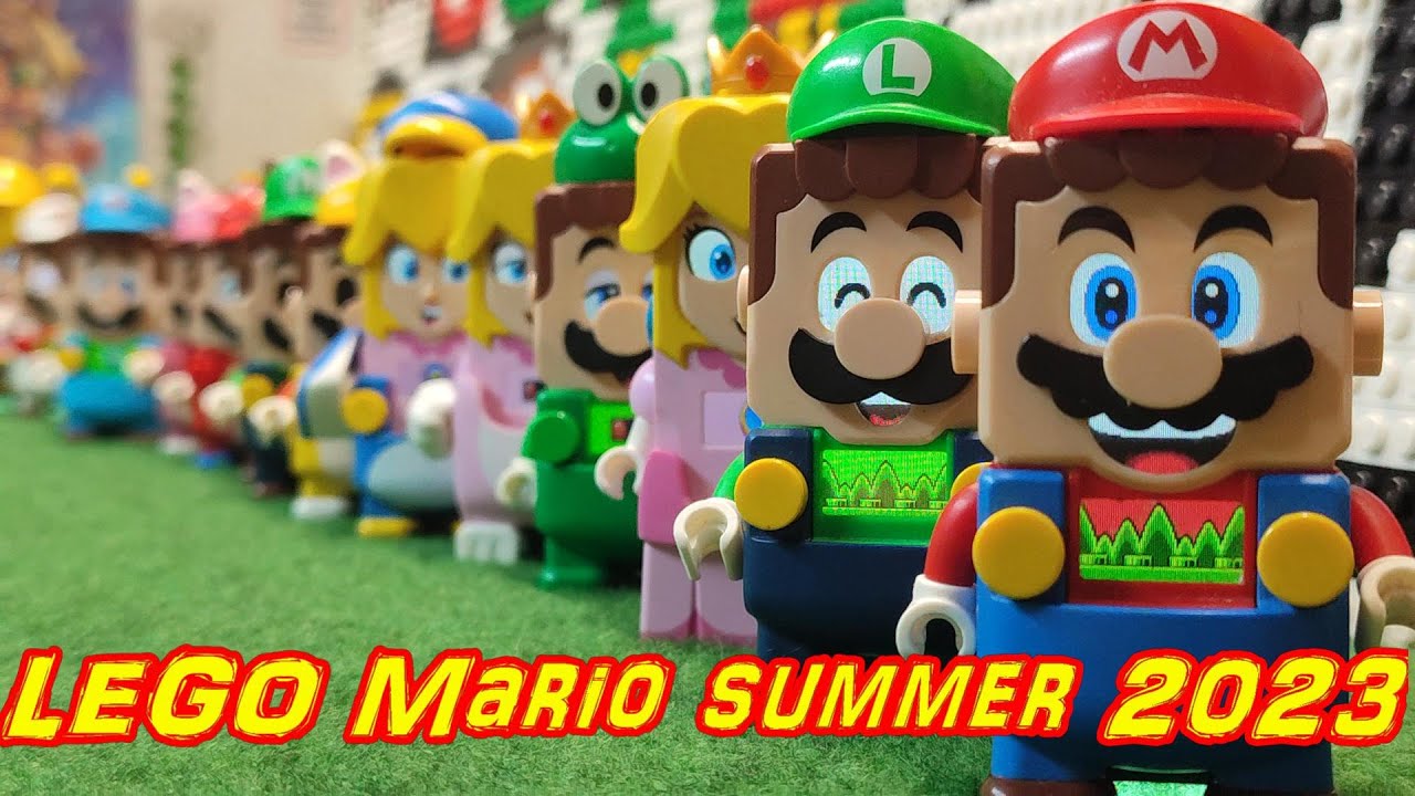 LEGO Mario Summer 2023 LEGO Super mario summer Sets LEGO Mario sleep ...
