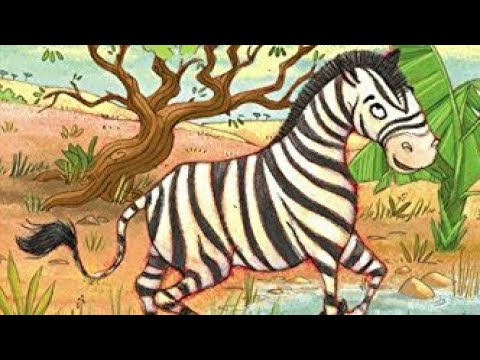 How zebras got their stripes: kids book read aloud - YouTube