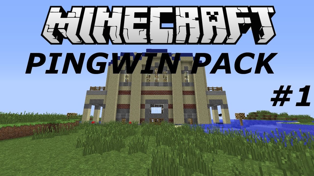 Minecraft Pingwin Pack [#1] Początek+zwiedzanie - YouTube