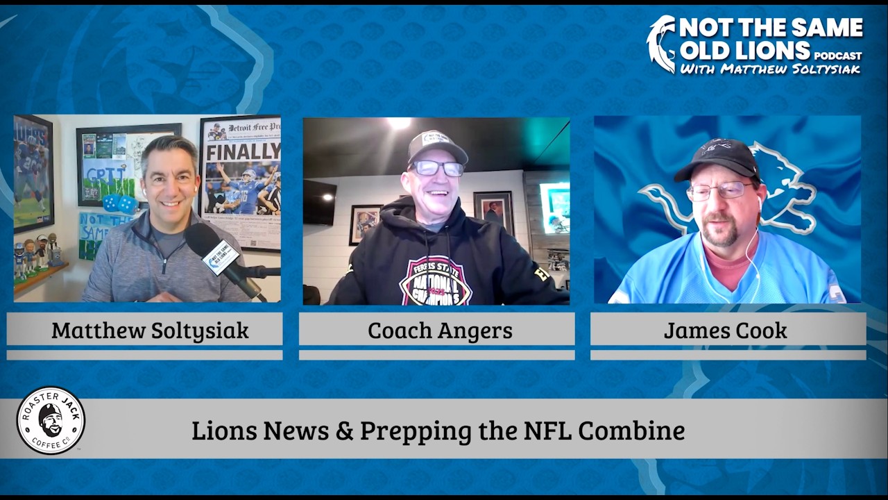 Detroit Lions News & Combine Prep: Not The Same Old Lions Podcast - YouTube