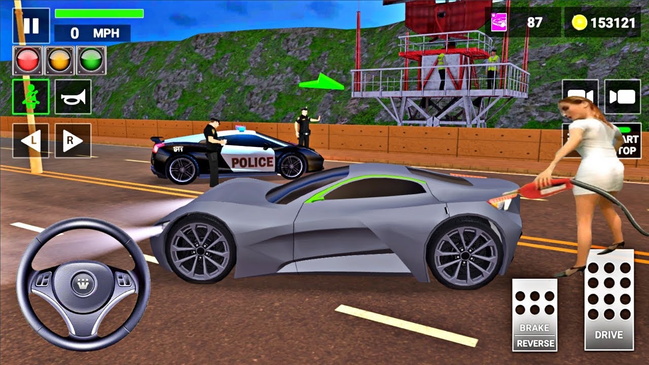 Concept Sport Car Night Driving in Driving Academy 2 - Best Android ...
