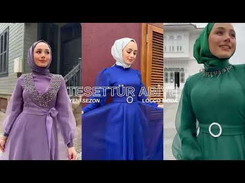 Locco Moda Tesettür Abiye Modelleri - 2023 Yeni Sezon