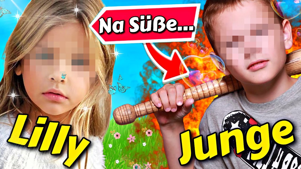 JUNGE wird VERARSCHT und macht Schluss mit Freundin für Lilly und das Passierte..... - YouTube