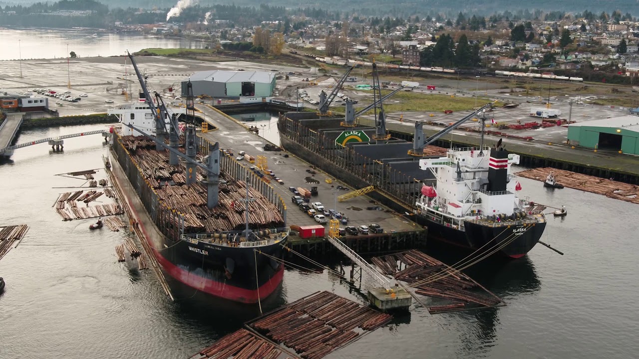 Log Ships Whistler and Alaska - YouTube
