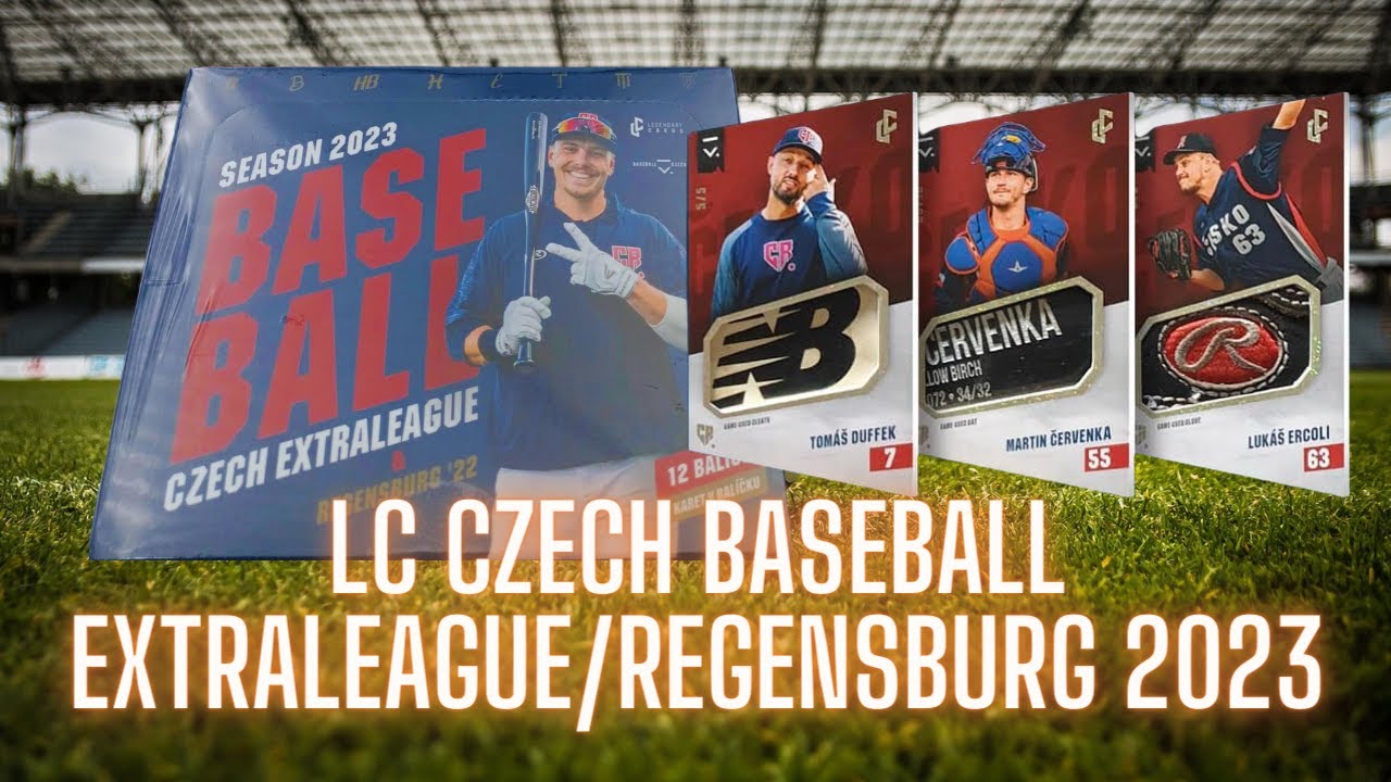 LC Czech Baseball Extraleague/Regensburg 2023 Hobby box + Collector Box ...