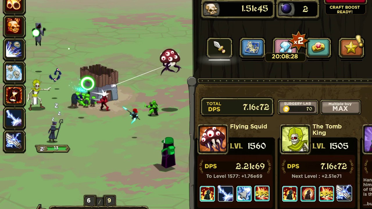 How to get more skull #cheating# Zombidle! - YouTube