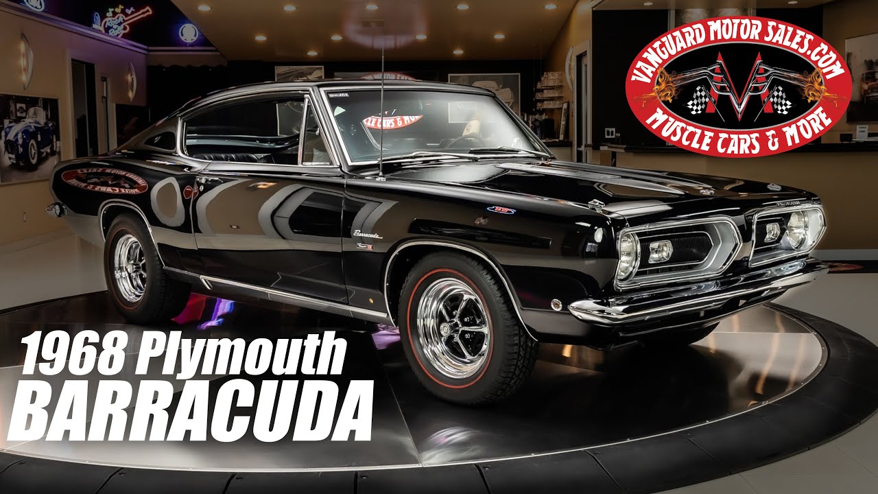 1968 Plymouth Barracuda Restomod For Sale Vanguard Motor Sales 2819 Youtube