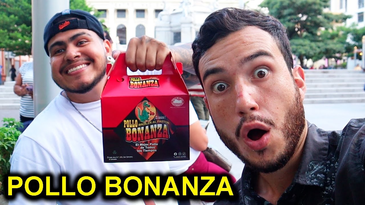 ¿EL MEJOR POLLO de EL SALVADOR? 🍗😱 PROBANDO POLLO BONANZA @byCarty ...