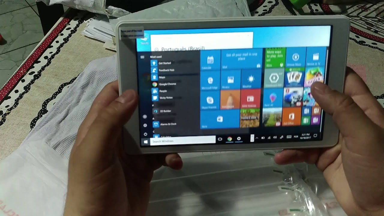 unboxing primeiras impressoes Teclast X80 Pro Tablet PC - YouTube