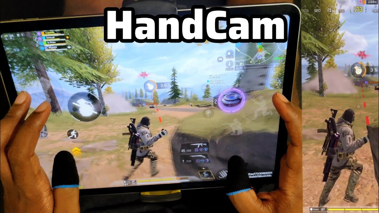 practicing *new* 5 finger hud | cod mobile handcam - YouTube