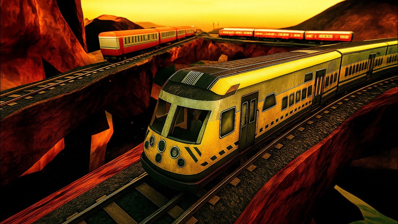 Train Simulator Uphill Drive - Trans Riviera Train driving - Train Game ...