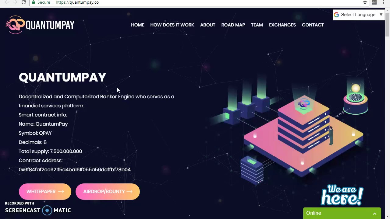 QUANTUMPAY- EXCHANGE IS NOW LIVE. - YouTube