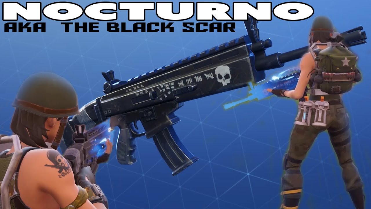 Fortnite Nocturno | AKA The Black Scar | Review | Update | Gameplay ...
