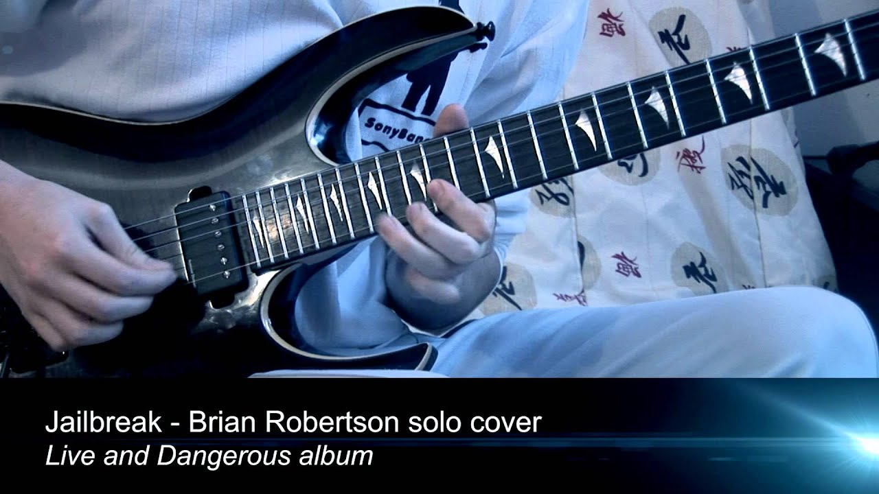 Thin Lizzy - Jailbreak solo cover - Brian Robertson - YouTube