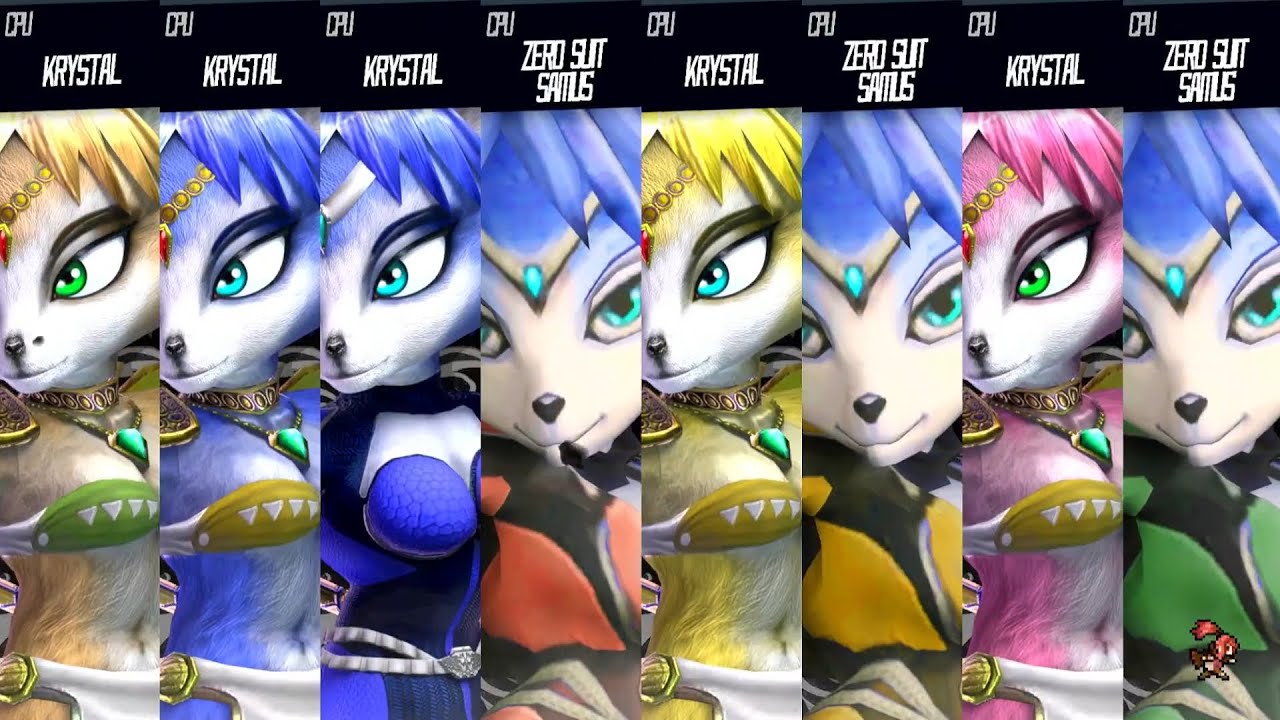 Krystal Mods Battle - Requested Smash Battle - YouTube