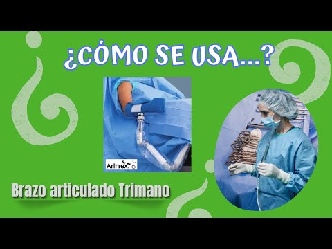 Brazo articulado Trimano Fortis® (Arthrex) - YouTube
