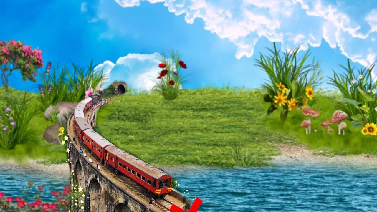 Train v/s water pond | Train Simulator for android | Trainz simulator ...