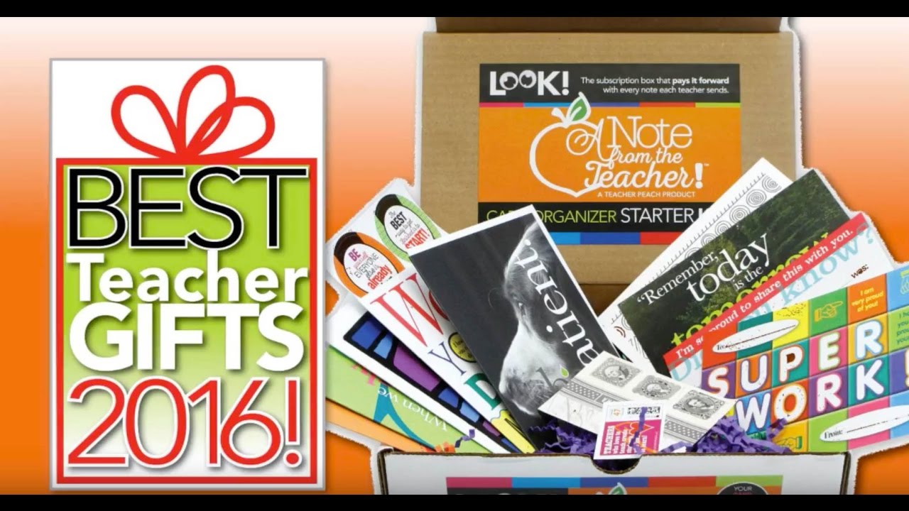 Best Teacher Gift 2016 Subscription Box - YouTube