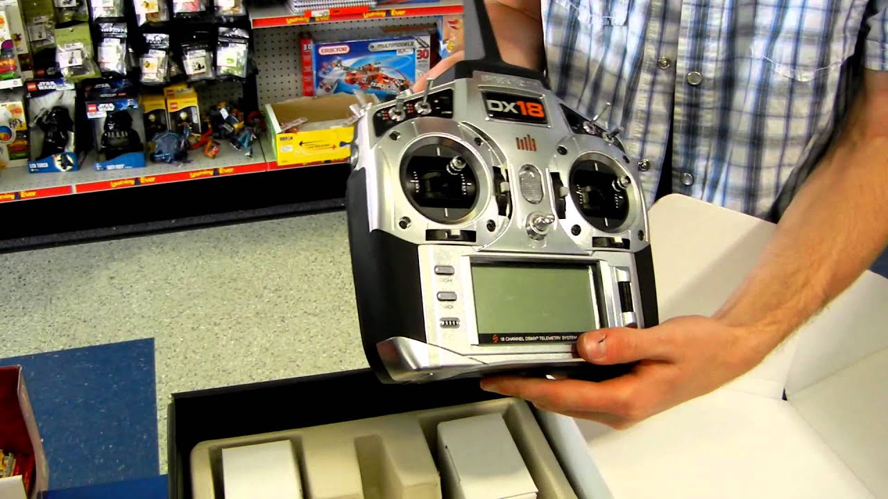 Spektrum DX18 Unboxing - YouTube
