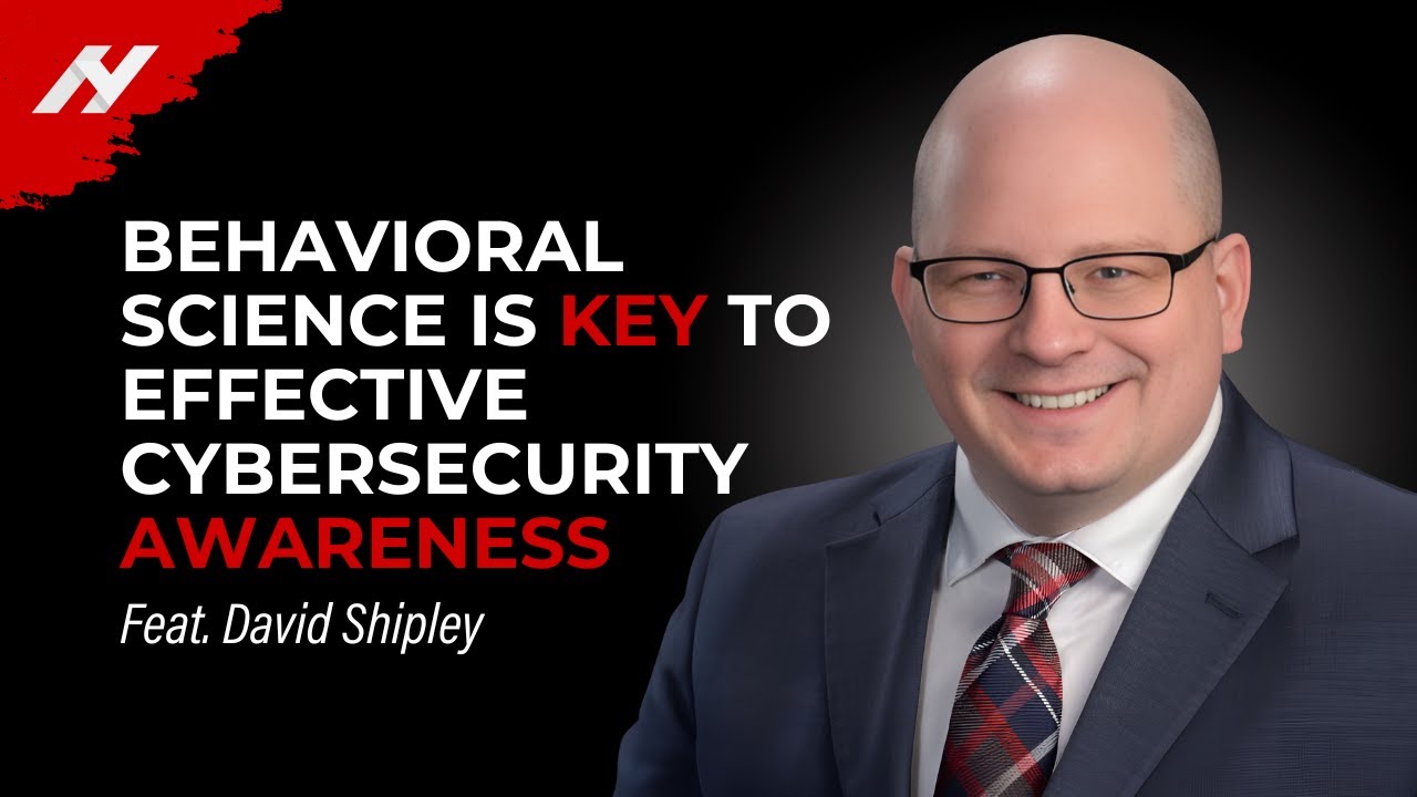 Understanding the Psychology of Cyber Risk with David Shipley - YouTube