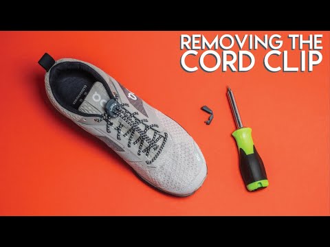 Lock Laces Instructions - Cord Clip Removal and Installation