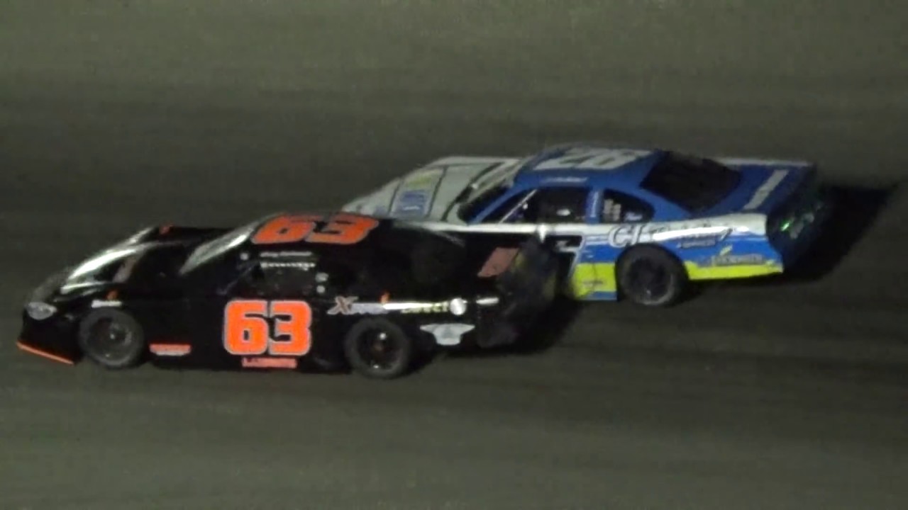 Slinger Speedway Super Late Model Feature Highlights August 7 2016 ...