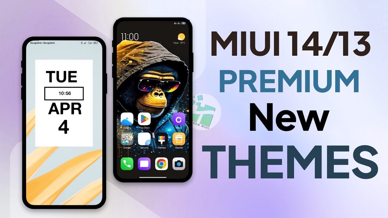 Beautiful MIUI 13/14 Themes with Control Center support | Best MIUI ...