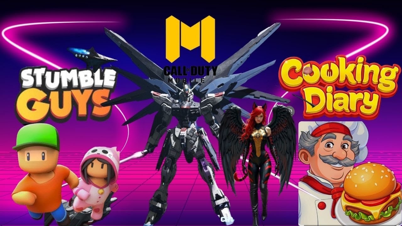 Stumble guys Cooking diary ️‍🔥 COD mobile #gaming #humor #gamergirl - YouTube