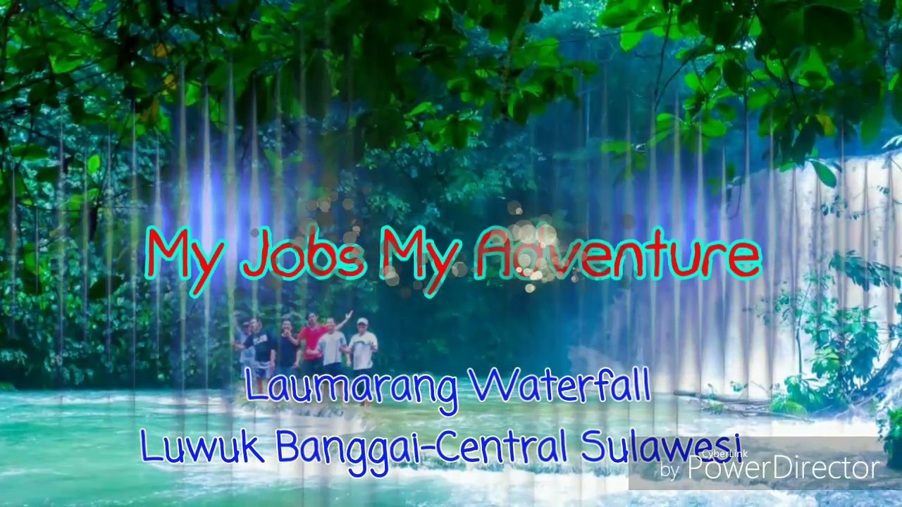 Beautiful Indonesia Laumarang Waterfall - Luwuk Banggai, Central ...