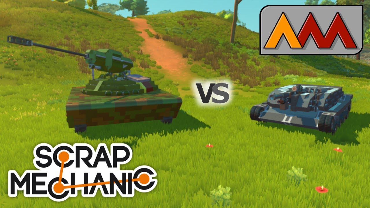 Fitting a niche... | Scrap Mechanic Tank Battles - YouTube