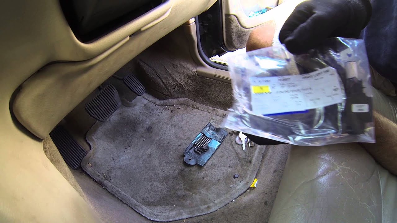 Volvo V70 replace of brake light switch replacement. Gearbox problems ...