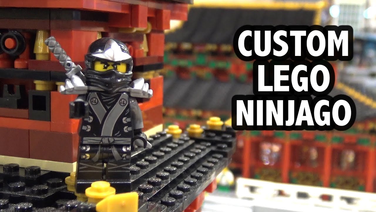 Custom LEGO Ninjago Temple | BrickFair Alabama 2020 - YouTube