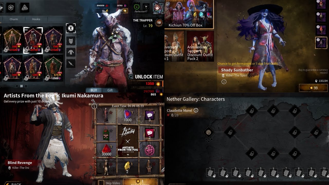 Ikumi Nakamura Gacha, Nether Gallery aka Tomes, Cosmetics For Shards ...