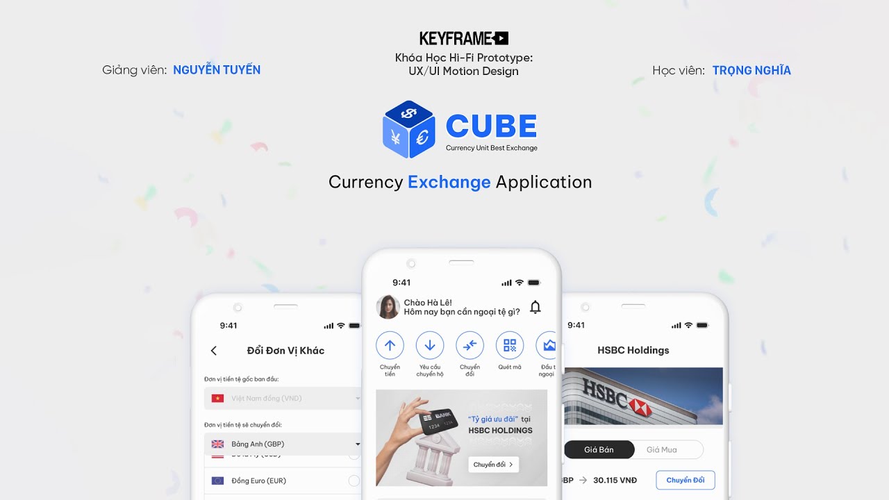 Hifi Prototype Cube App - Ứng dụng đổi rút tiền bản xứ khi đi du lịch - YouTube