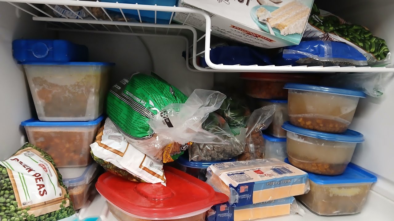 Day 2 of freezer clean out - YouTube