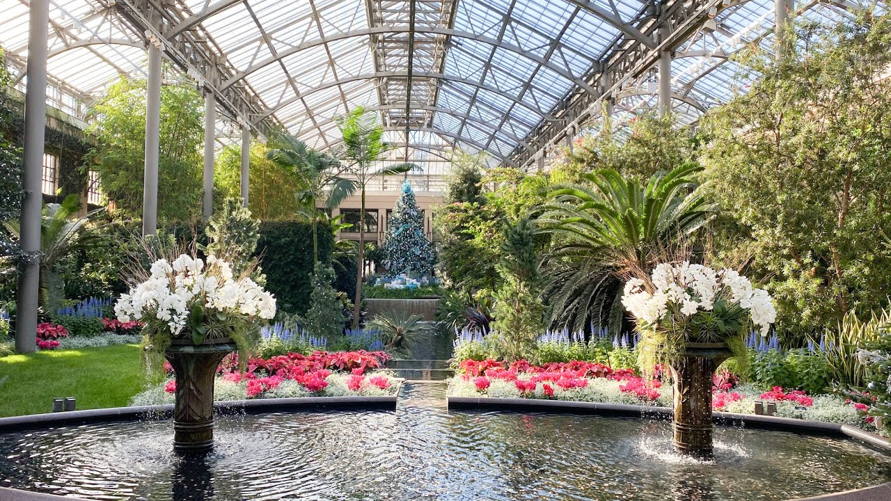 Longwood Garden Walk Around - They say elves live here! - YouTube