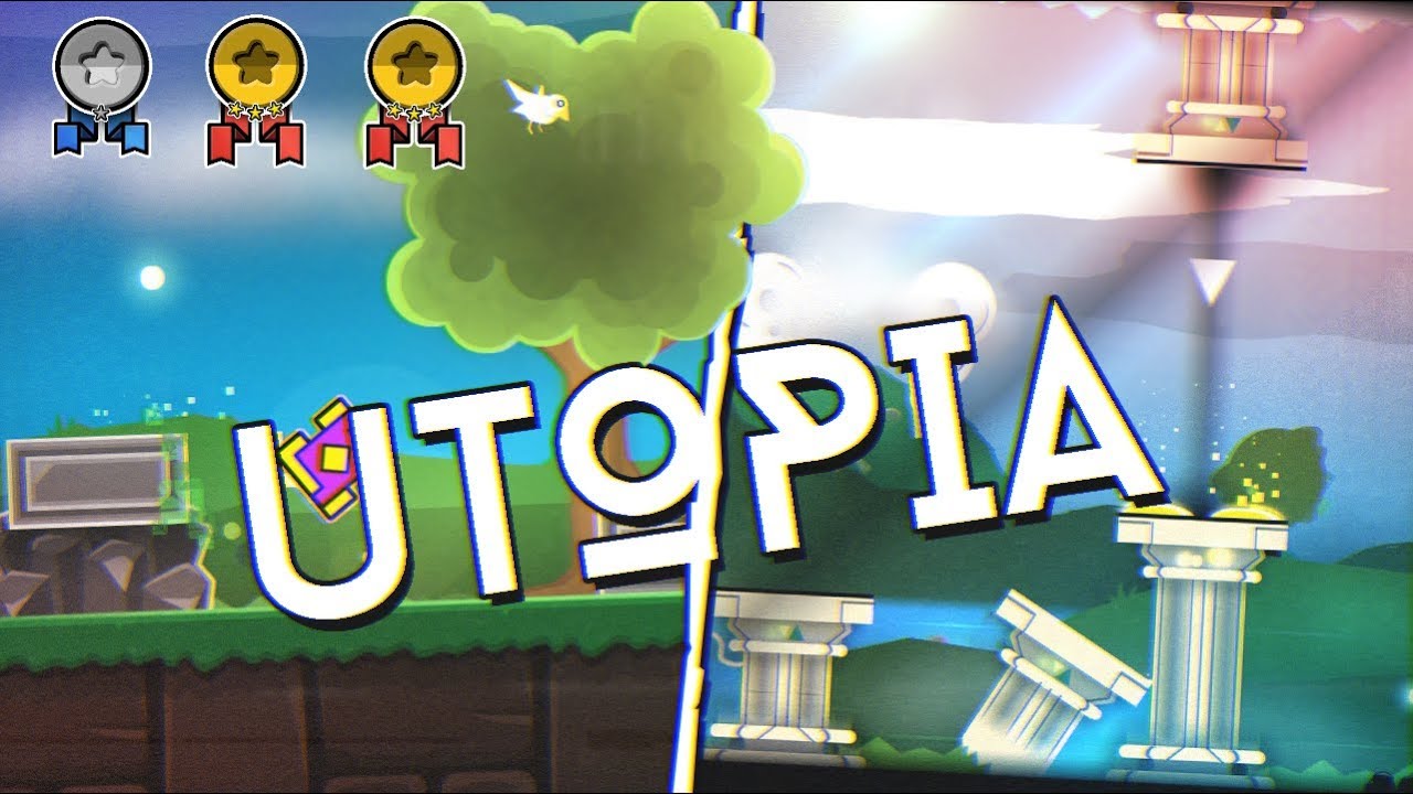 "Utopia" by Thomartin & Erdyuri [All Coins] | Geometry Dash 2.1 - YouTube