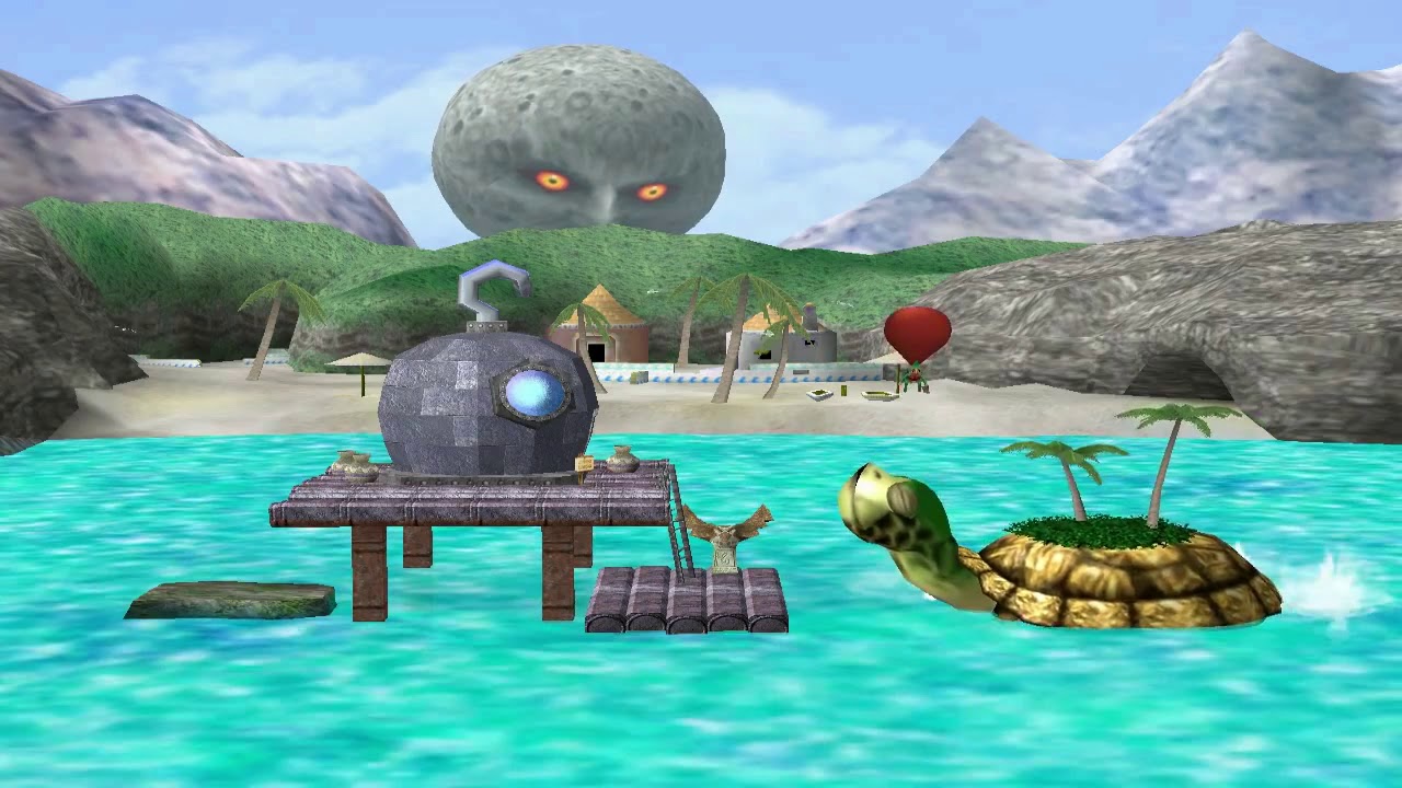 Great Bay (stage) - Super Smash Bros. Melee - YouTube