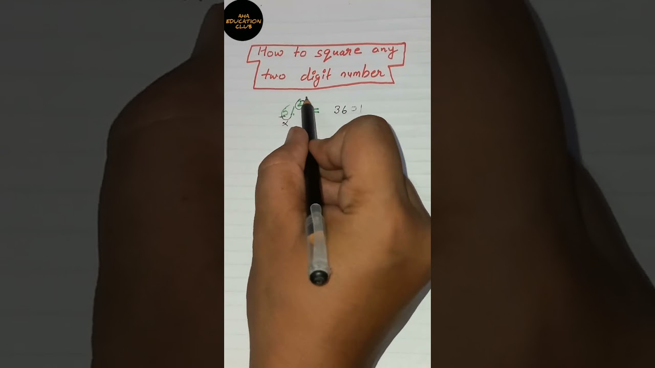 Kare How To Square In Two Digit Numbers kare-how-to-square-in-two-digit-numbers