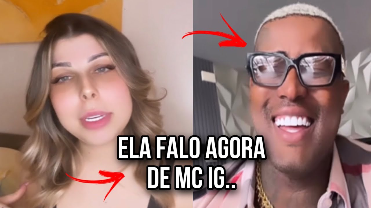 MODELO volta a falar de MC'S e dessa vez foi MC IG! - YouTube