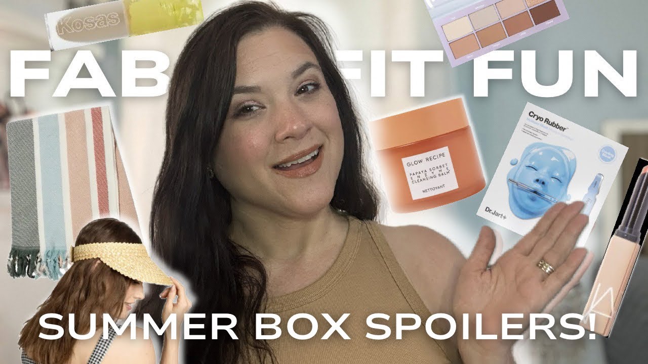 SUMMER 2025 FAB FIT FUN SPOILERS! All Customization Categories! - YouTube