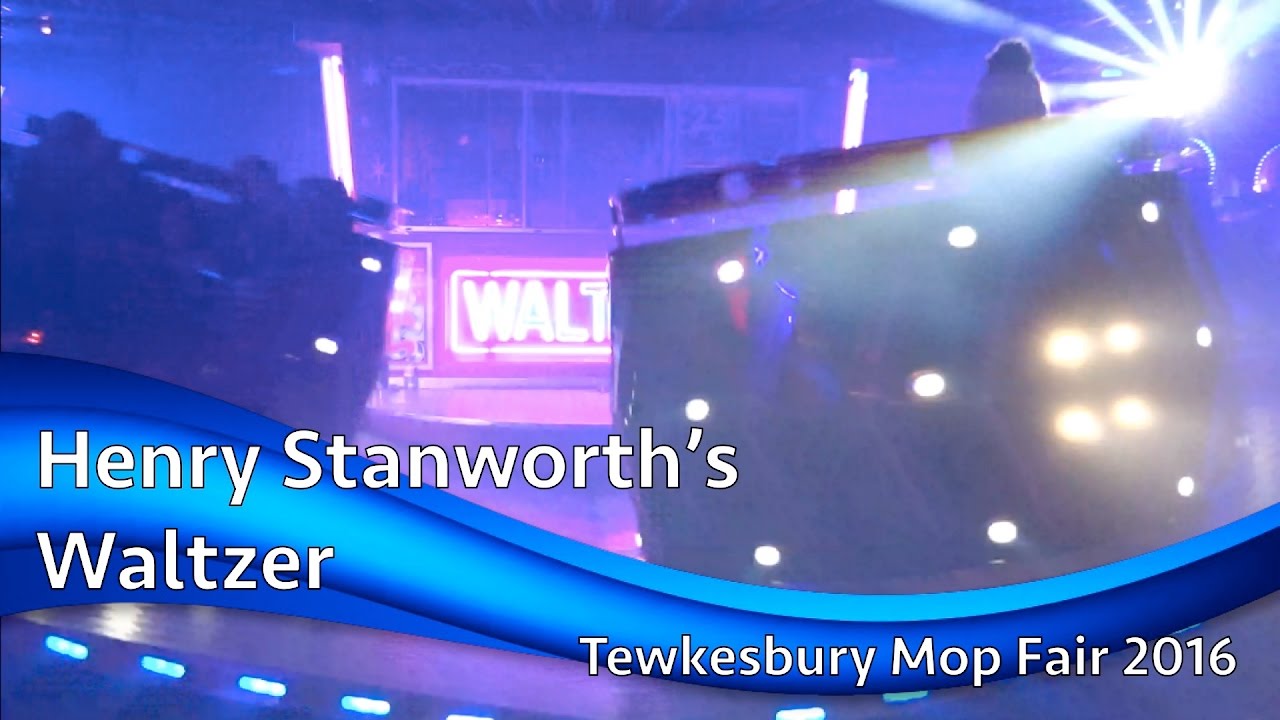 Henry Stanworth's Waltzer @ Tewkesbury Mop Fair 2016 - YouTube