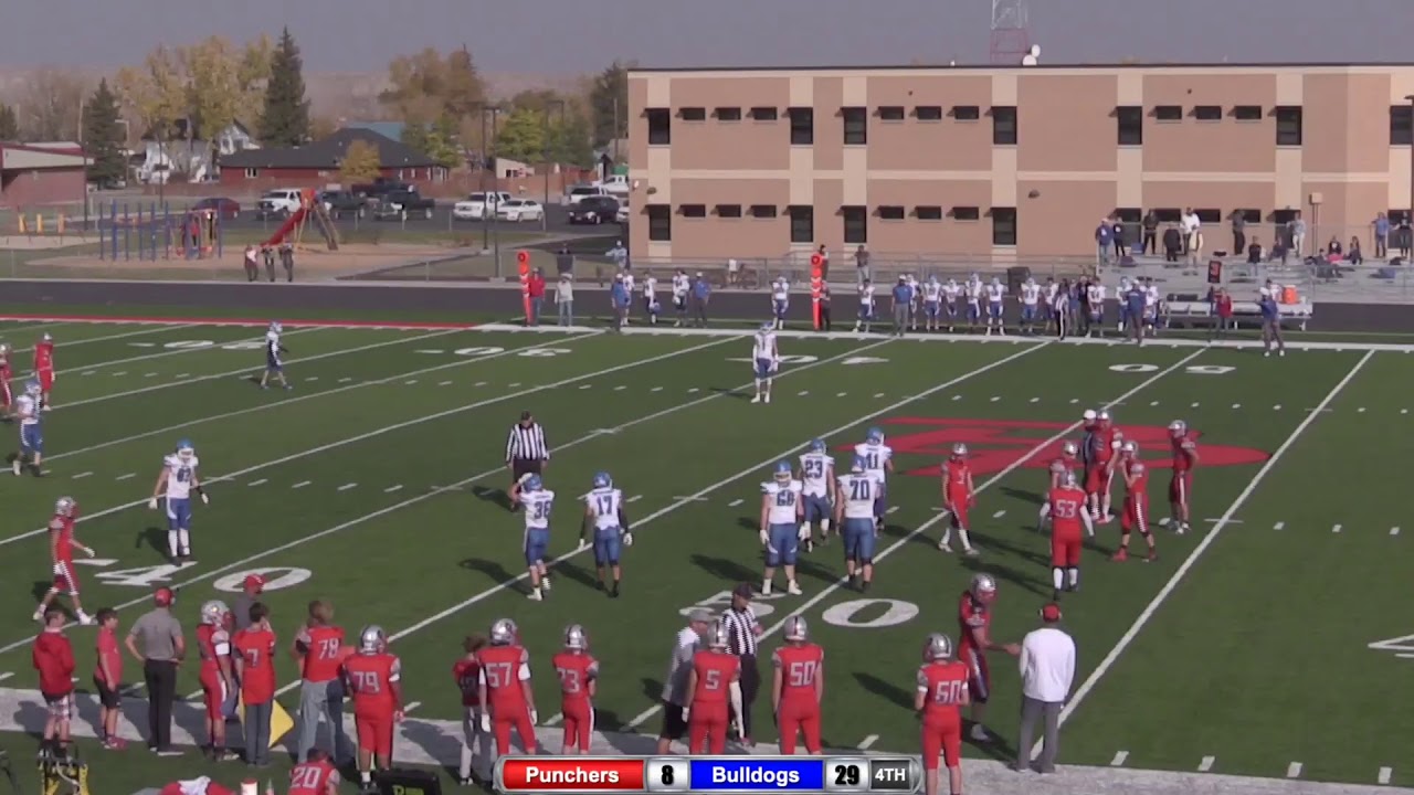 Big Piney Punchers Football vs Lovell Bulldogs - YouTube