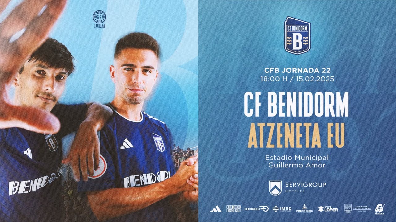 Jornada 22 | CF Benidorm 2 - 1 Atzeneta UE - YouTube
