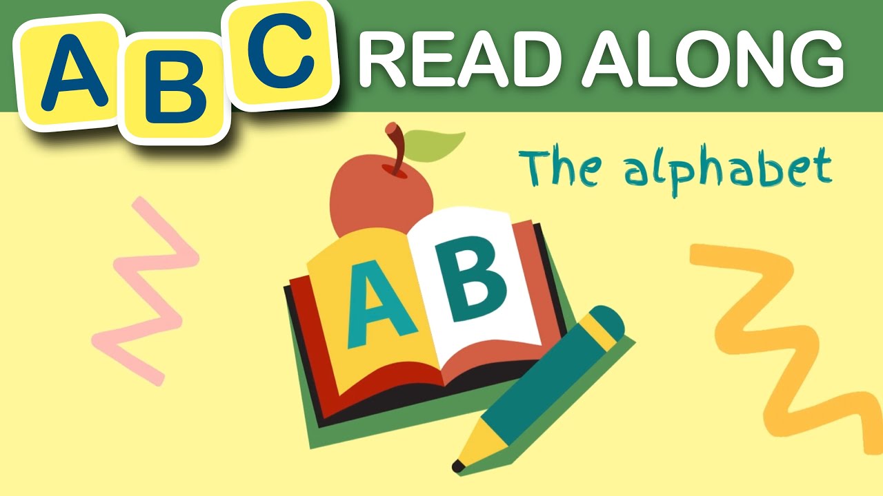 Alphabet Read Along Rhyme, Animals & Objects. #ABCsForKids#AlphabetFun# ...