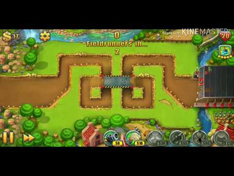 FIELDRUNNERS 2 GAME PLAY LEVEL 2 GRASSLANDS - YouTube
